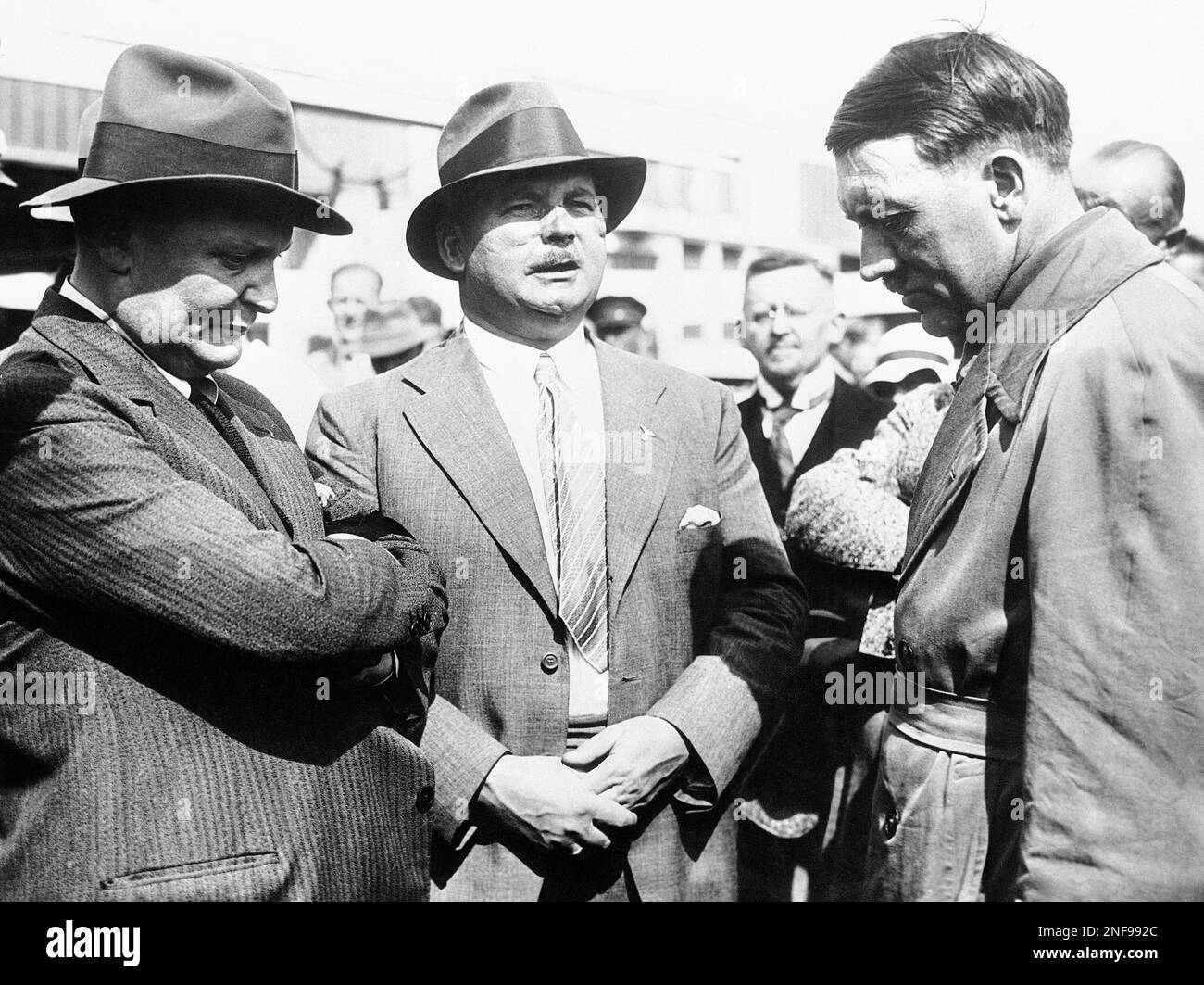 From left: Hermann Goering, Hitler's military premier, Capt. Ernst ...