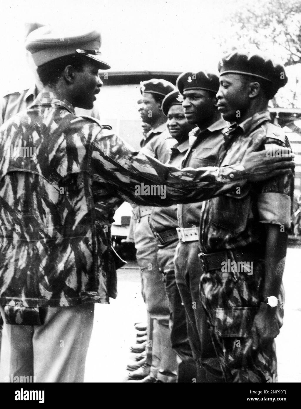 Major General Yakubu Gowon, chief of the Federal Nigerian Military ...