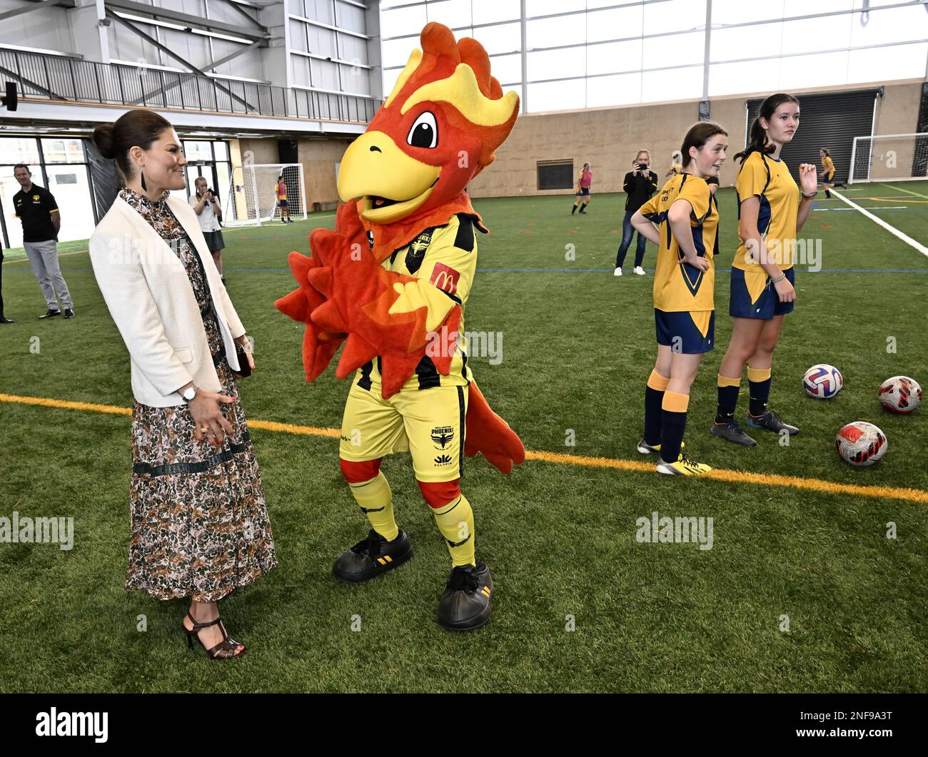 Wellington, New Zealand, on February 17, 2023, Crown Princess Victoria ...