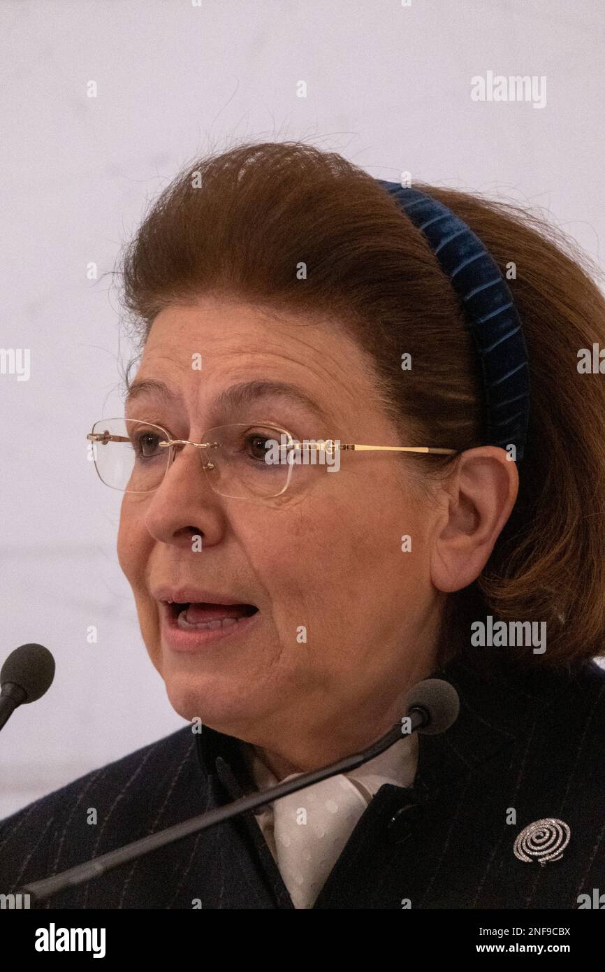 Greece, Athens on 2023-02-15. Greek Prime Minister Kyriakos Mitsotakis ...