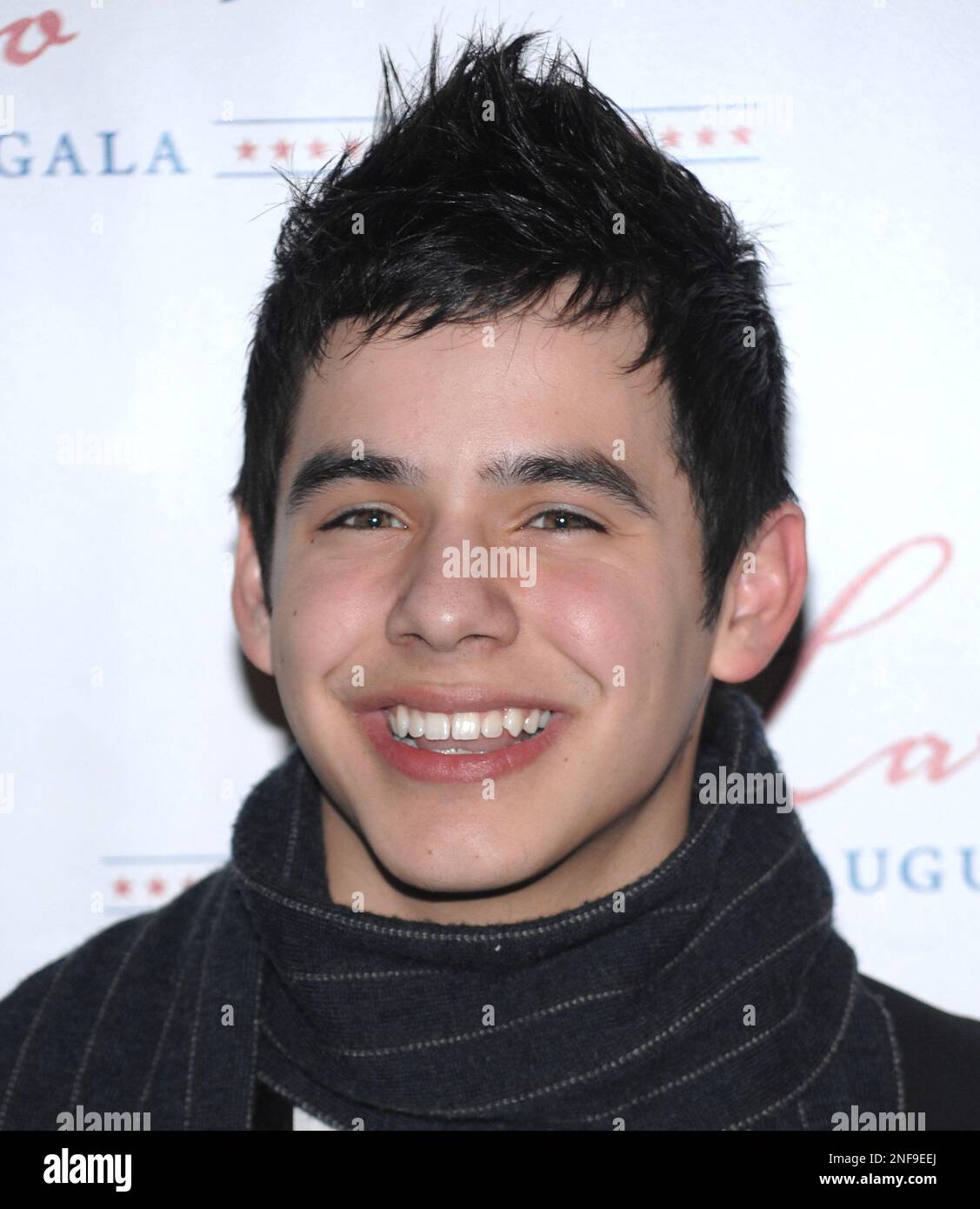 Singer David Archuleta attends the Latino 2009 Inaugural Gala at Union ...