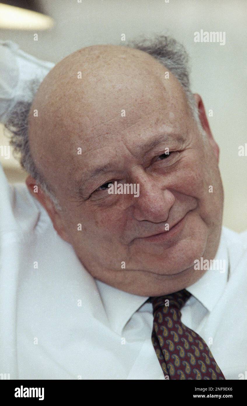 Mayor Ed Koch smiles during an interview at City Hall in New York, Dec ...