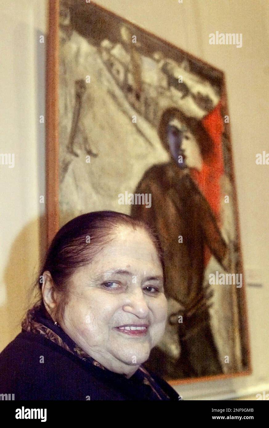 ** FILE ** In this April 14, 2000 file photo, Dina Vierny, the muse and ...