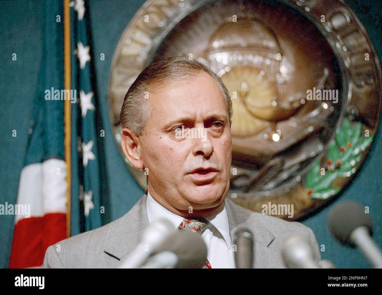 President of the International Brotherhood of Teamsters, Ron Carey, is ...