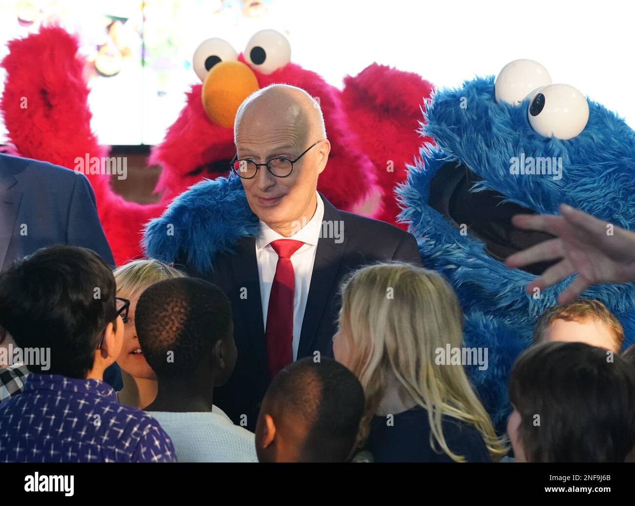 Hamburg, Germany. 16th Feb, 2023. Peter Tschentscher (SPD), First Mayor ...