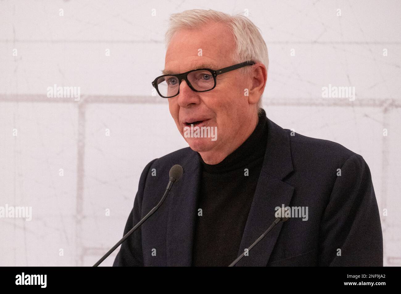 Greece, Athens on 2023-02-15. Greek Prime Minister Kyriakos Mitsotakis ...