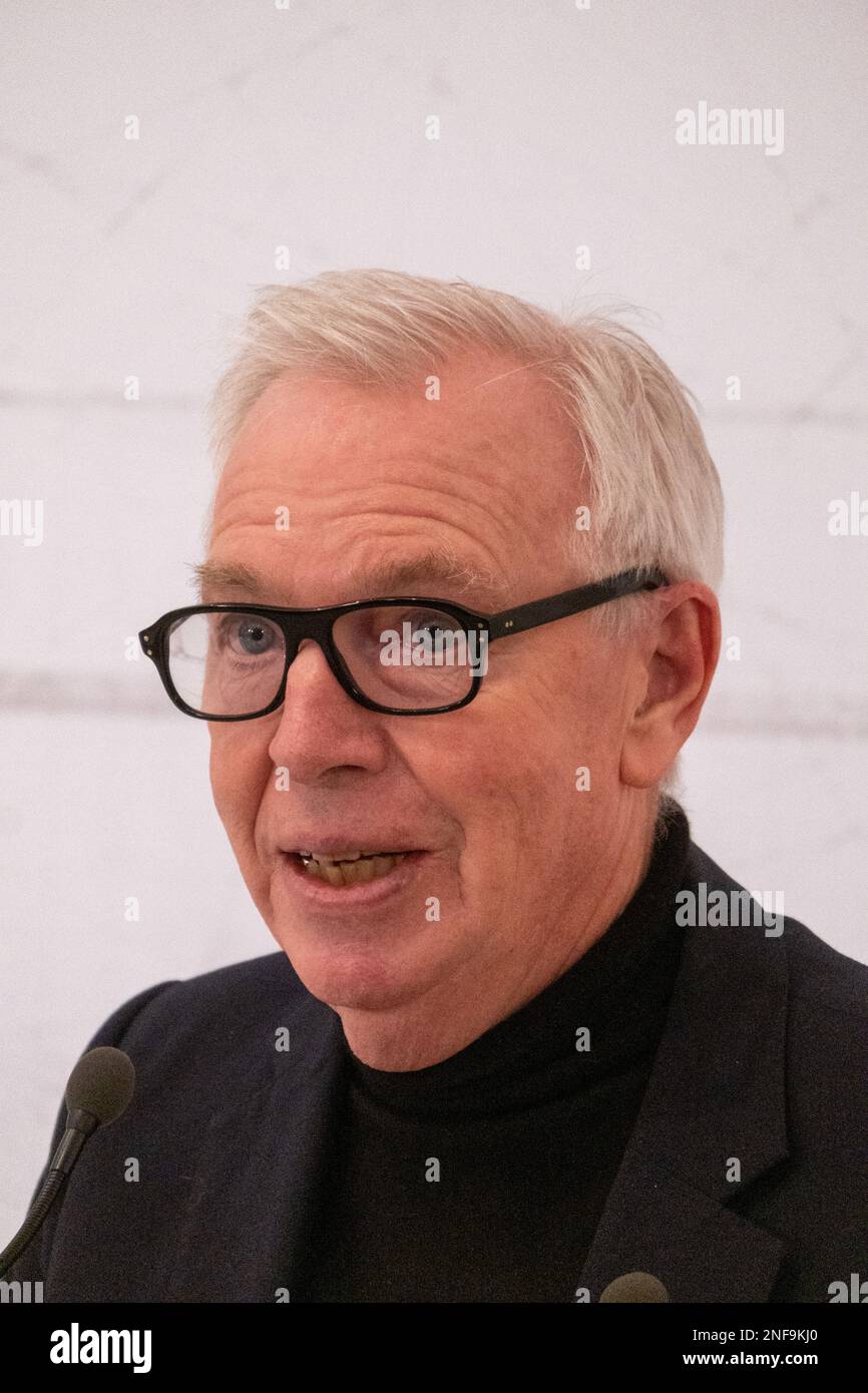 Greece, Athens on 2023-02-15. Greek Prime Minister Kyriakos Mitsotakis ...