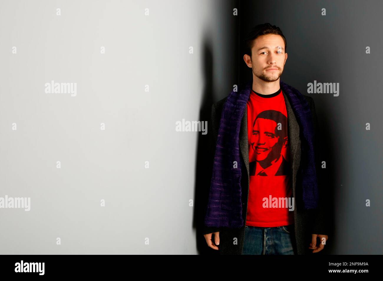 Joseph Gordon-Levitt poses for a portrait at the Gibson Guitar Lounge ...