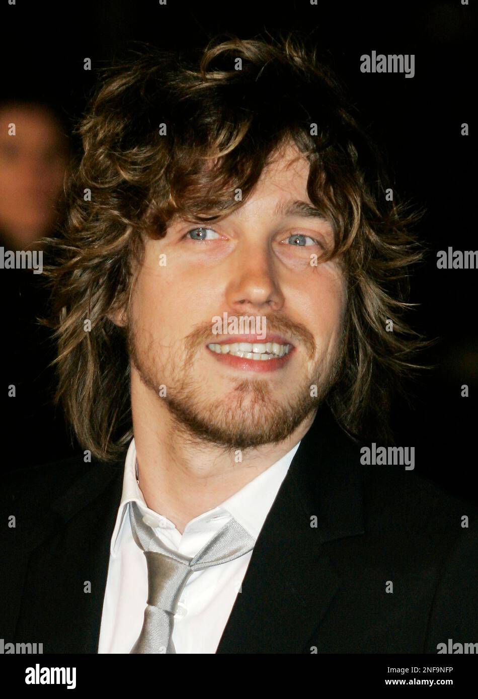 French singer Julien Dore arrives at the Cannes festival palace for the ...