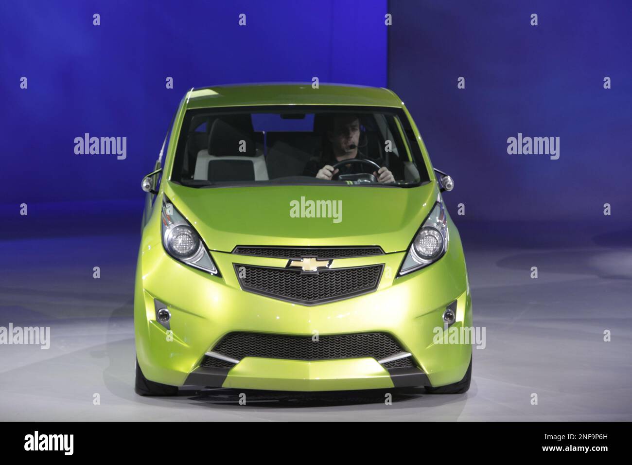 Chevrolet Beat concept car, which will be introduced as a production ...