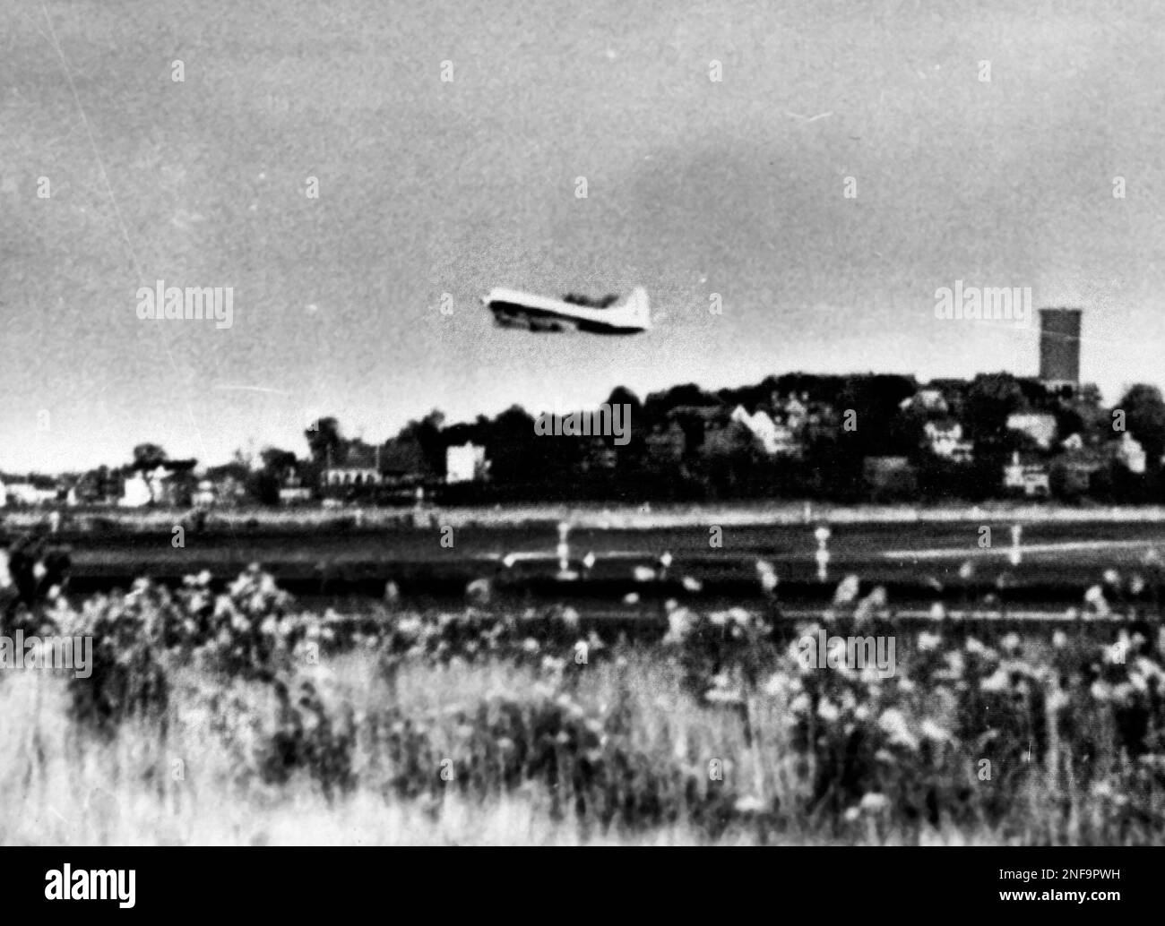 The Eastern Airlines turbo-prop electra Airliner is seen just after ...