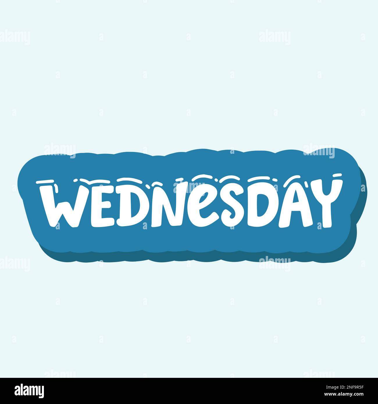 hello wednesday hand drawn design vector art Stock Vector Image & Art ...