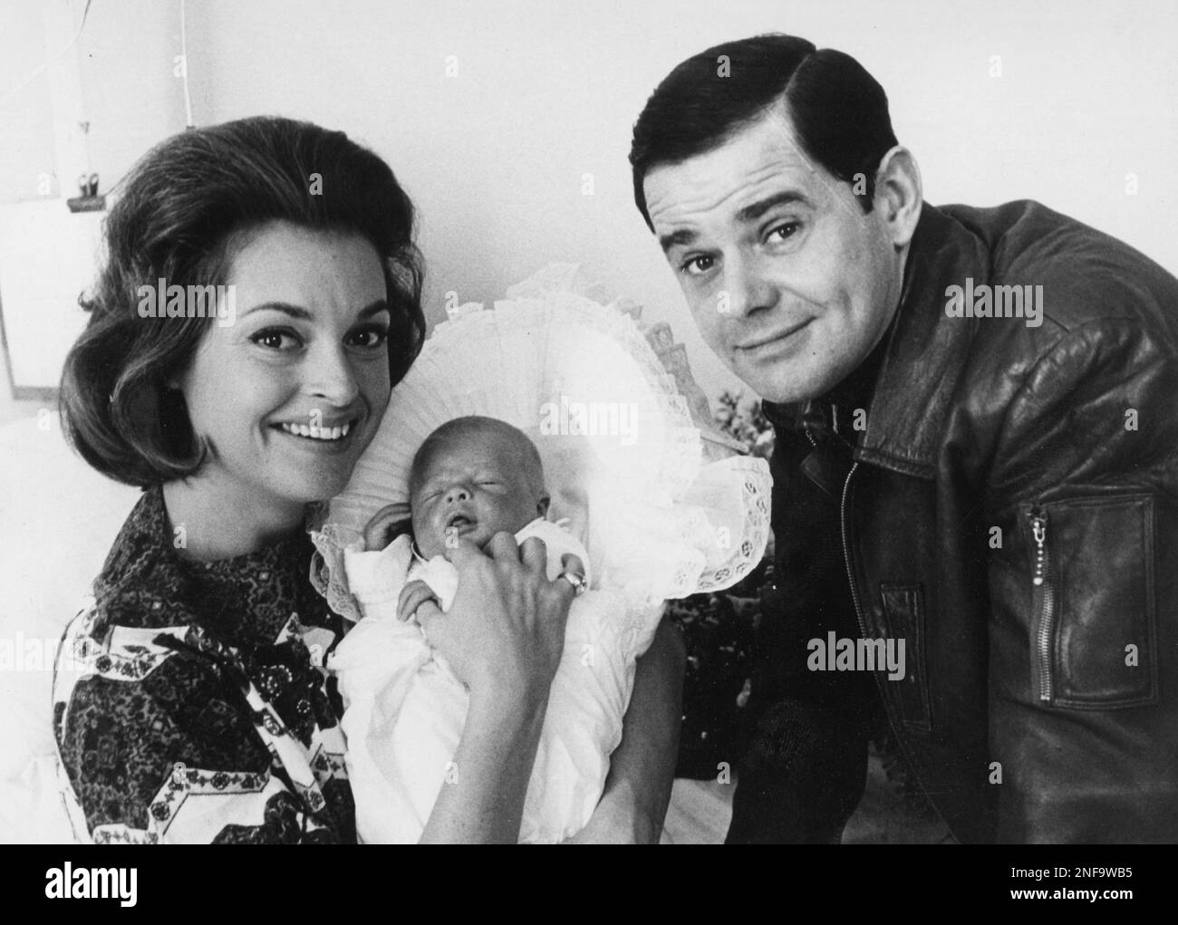 Austrian actress Nadja Tiller and her husband West German actor Walter ...