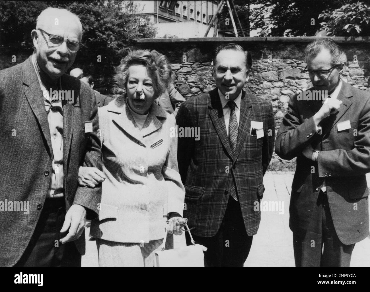 Nobel laureates of physics, Prof. Walter H. Brattain (USA), Prof. Maria ...
