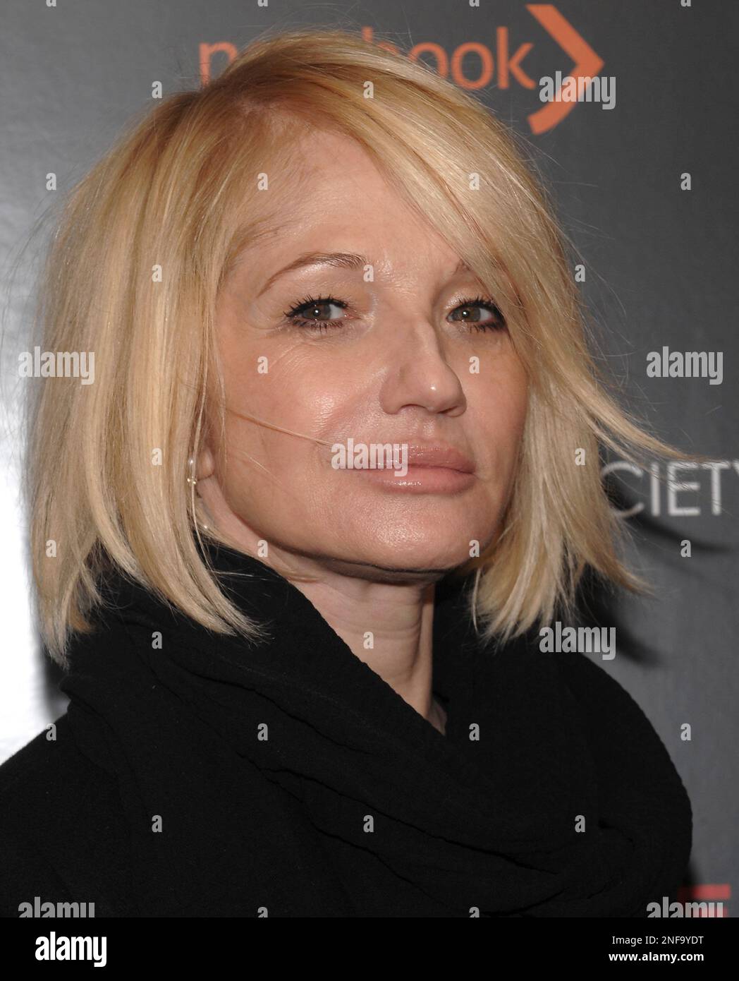 Actress Ellen Barkin attends a Cinema Society screening of 'Defiance ...