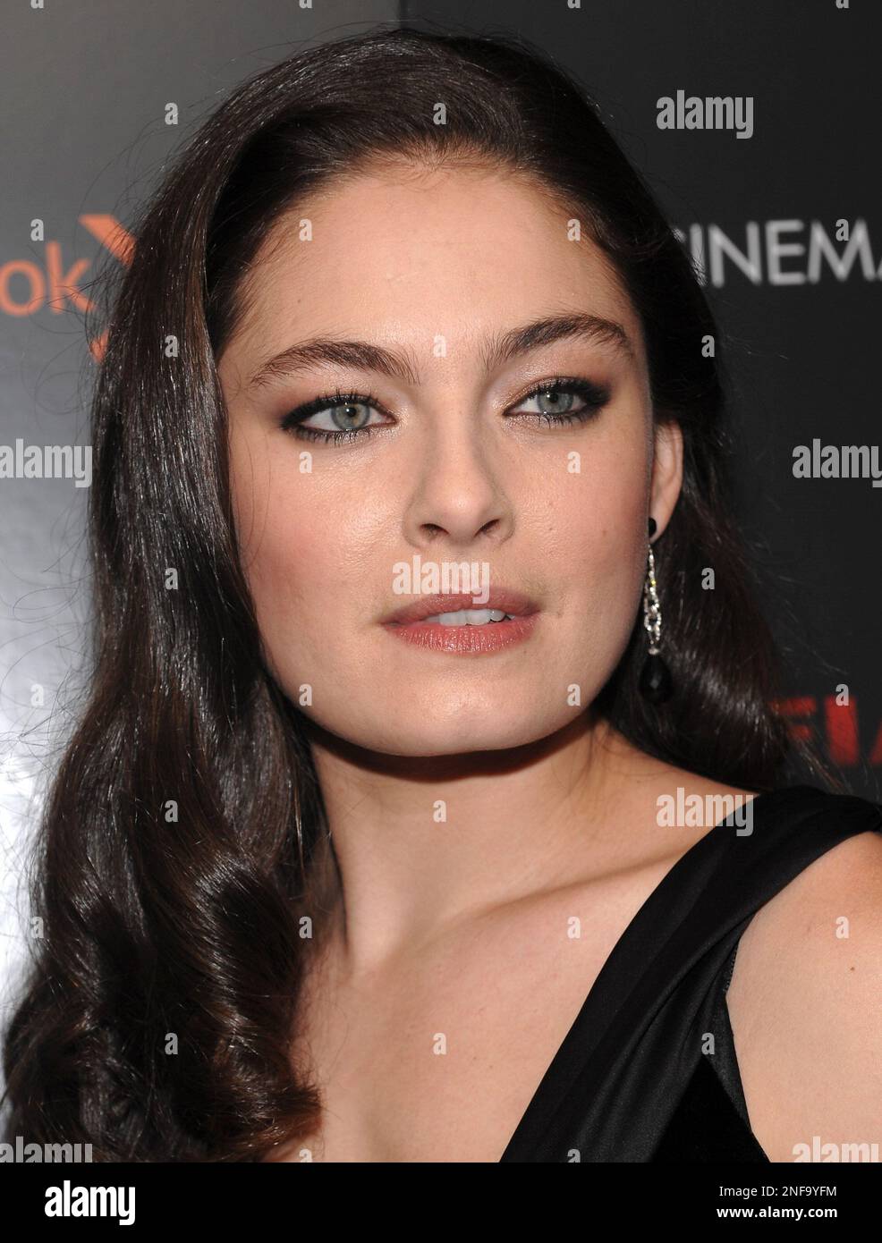 Actress Alexa Davalos attends a Cinema Society screening of 'Defiance ...