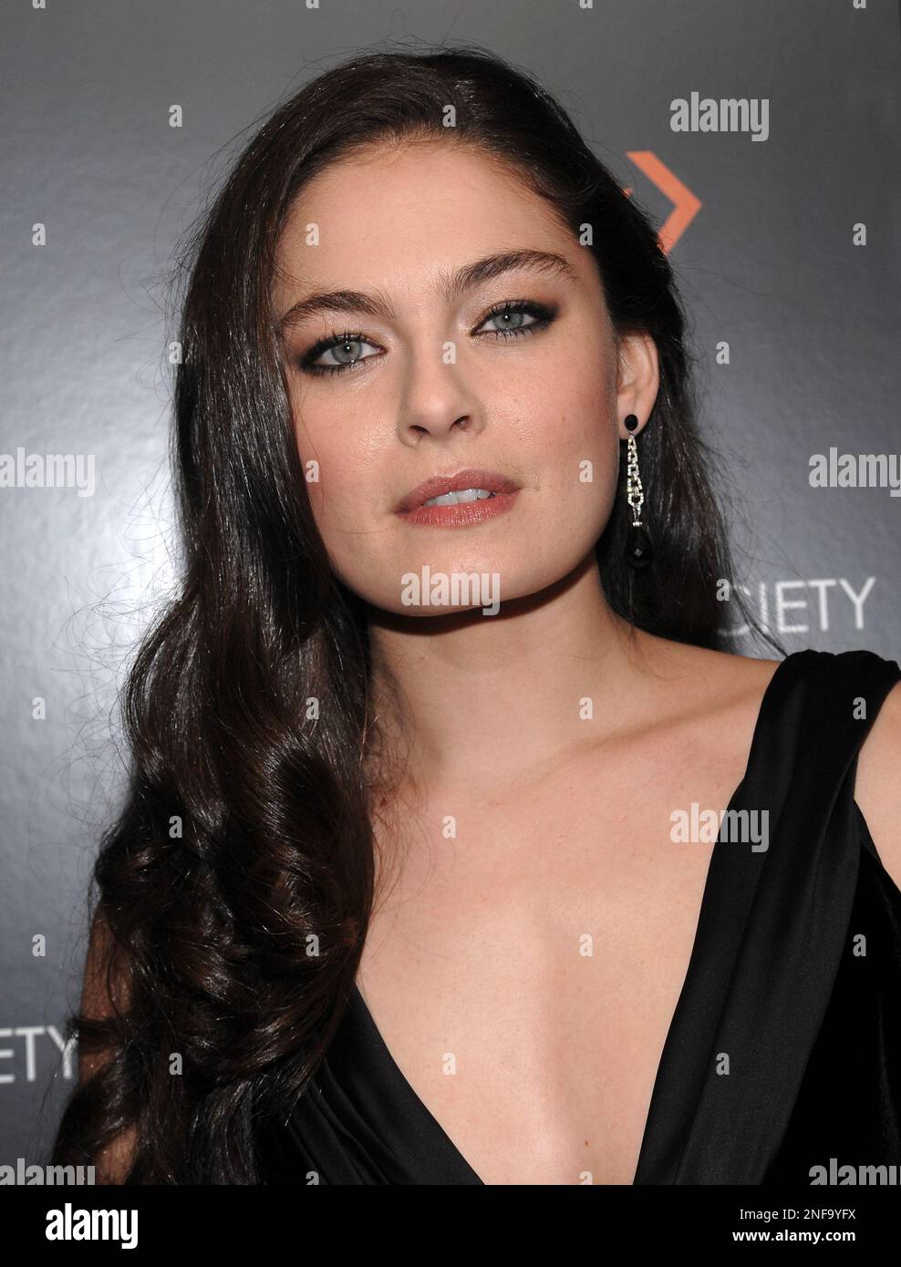 Actress Alexa Davalos attends a Cinema Society screening of 'Defiance ...