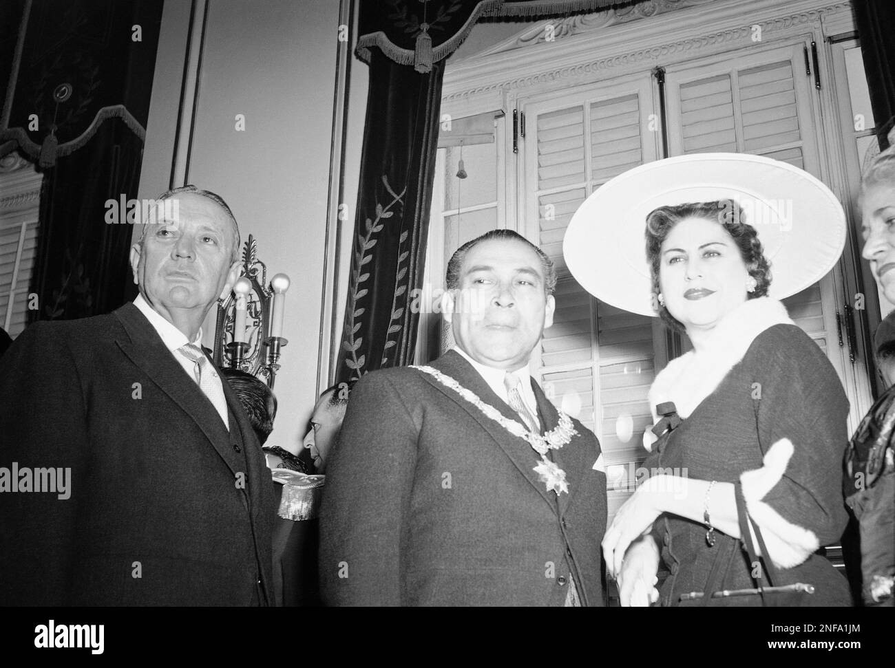 General Fulgencio Batista was sworn in as Cuba's president at the ...