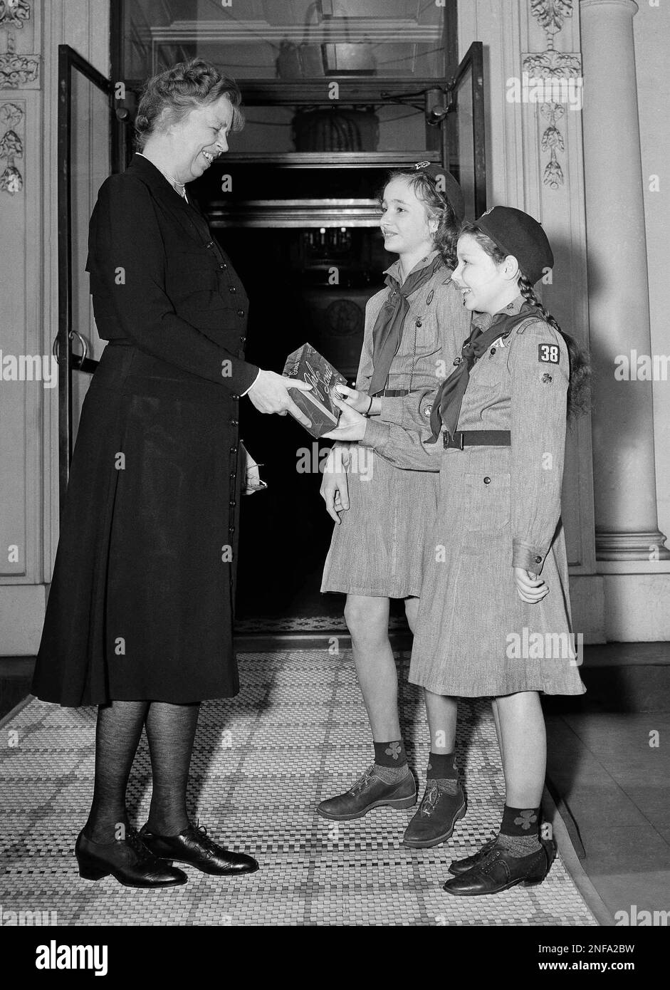 Celebrating the 30th anniversary of girl scouting and the opening of ...