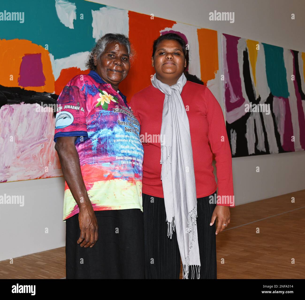 Milan, Italy. 16th Feb, 2023. Milan, Italy Triennale Mirdidingkingathi ...