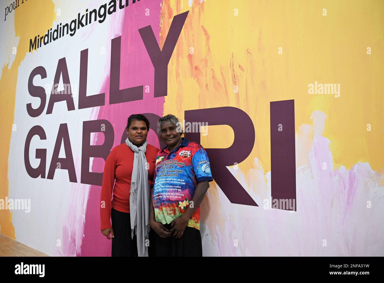 Milan, Italy. 16th Feb, 2023. Milan, Italy Triennale Mirdidingkingathi ...