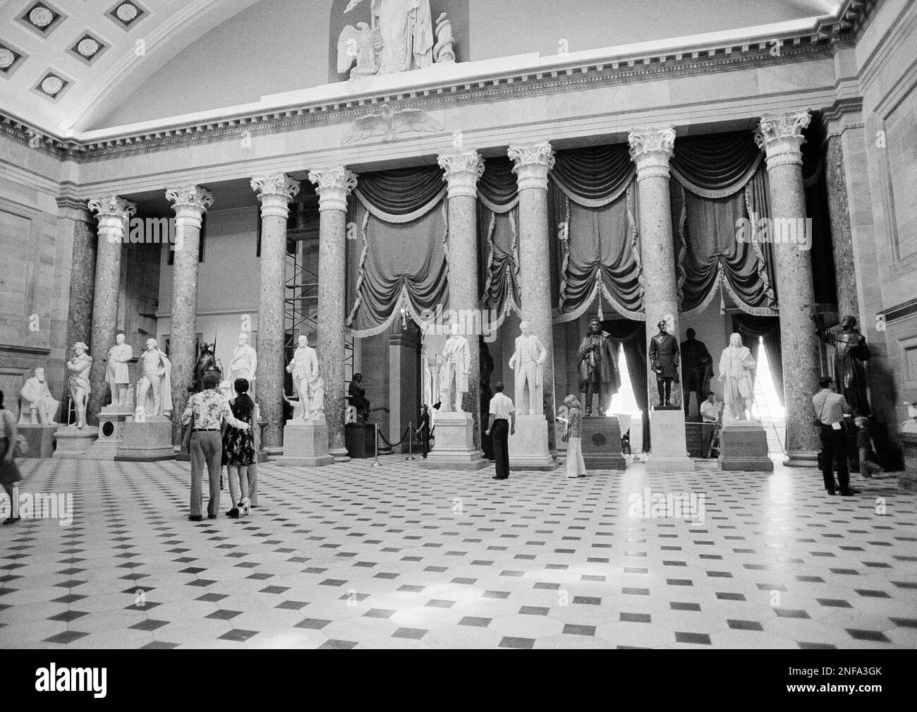 Statuary Hall at the Capitol is pictured in Washington, D.C., June 17 ...