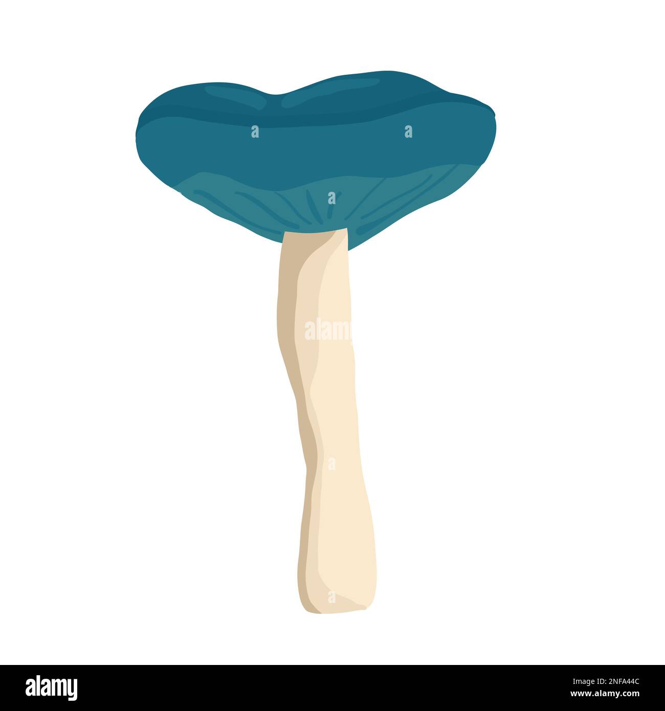 mushrooms in the hand drawing style. Psychedelic abstract mushrooms ...