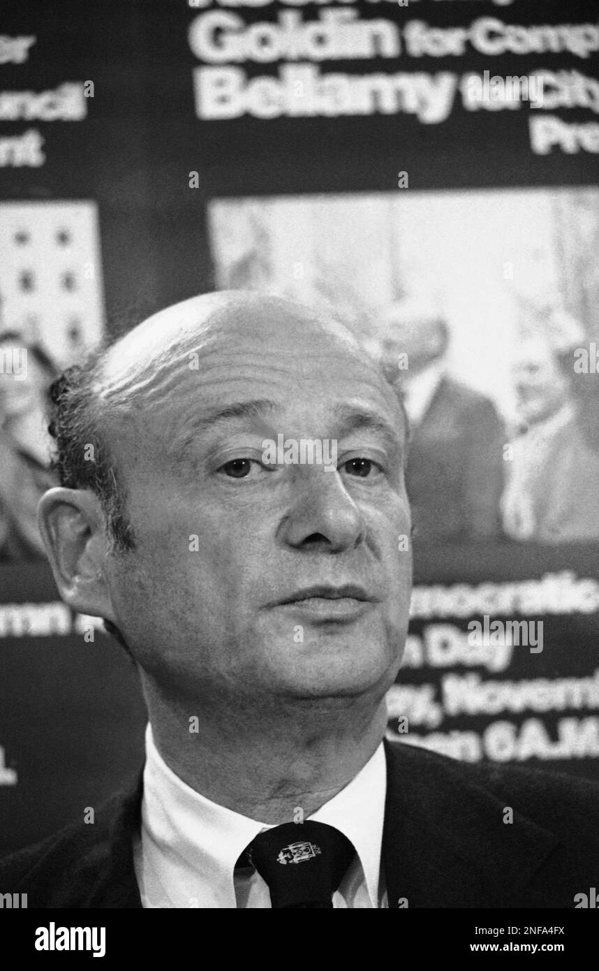 New York City Mayor-elect Edward I. Koch is interviewed in New York ...