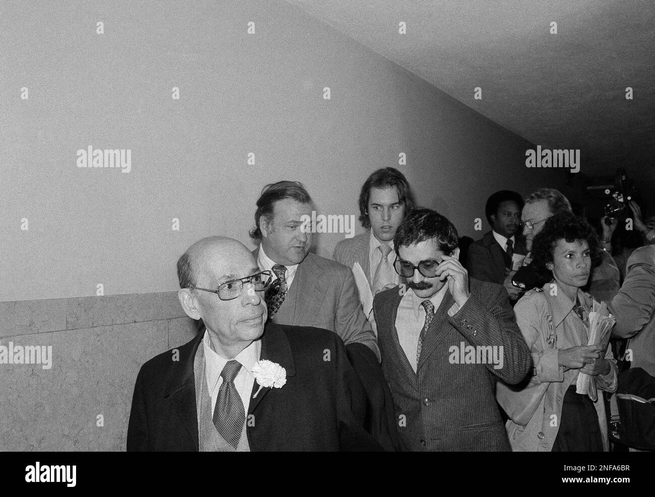 Former horse trainer Howard "Buddy" Jacobson, with moustache and ...