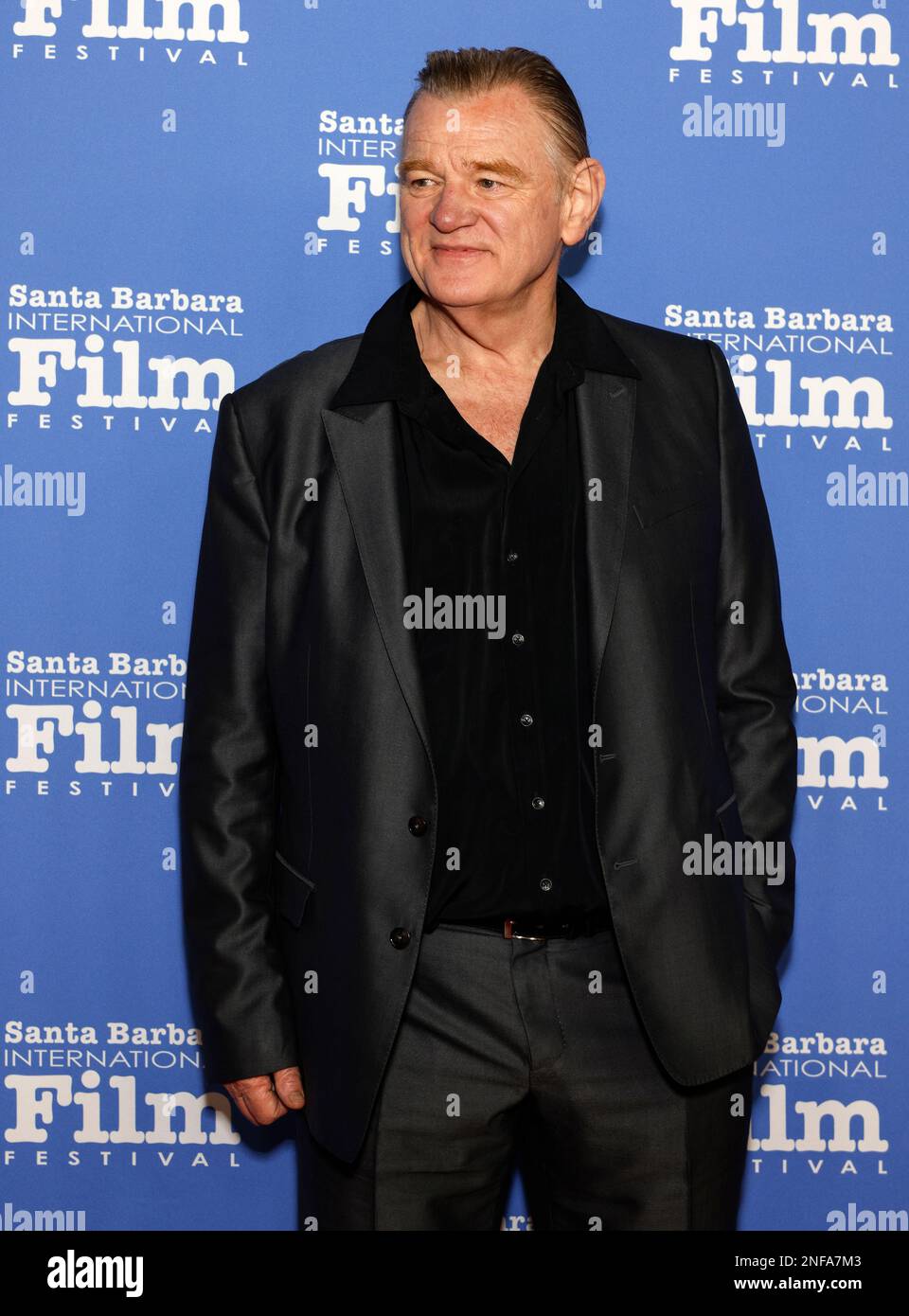 SANTA BARBARA, CALIFORNIA - February 16, 2023: Brendan Gleeson attends ...