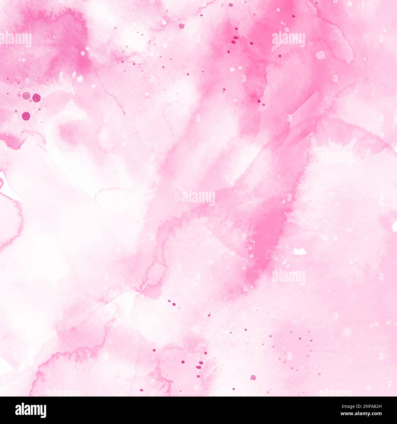 Detailed hand painted pink watercolour background Stock Vector Image ...