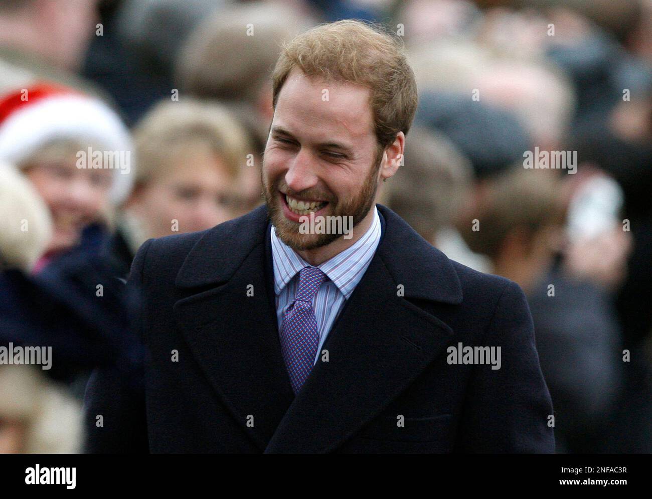 Britain's Prince William is seen as he arrives to attend the annual ...