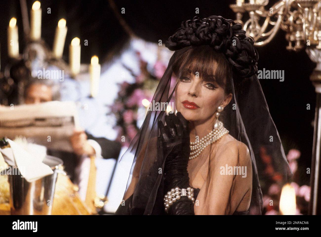 JOAN COLLINS in SINS (1986), directed by DOUGLAS HICKOX. Credit: NEW ...