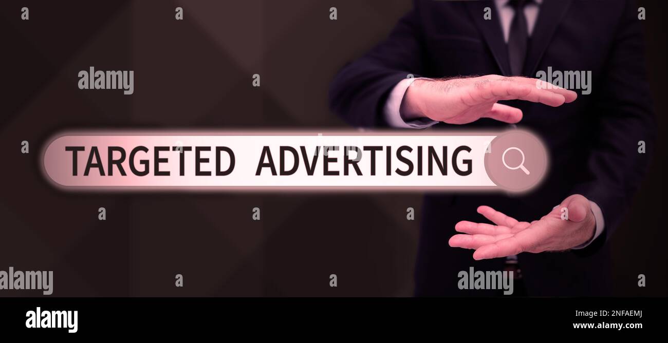Conceptual display Targeted Advertising, Conceptual photo Online ... Conceptual display Targeted Advertising, Conceptual photo Online ...