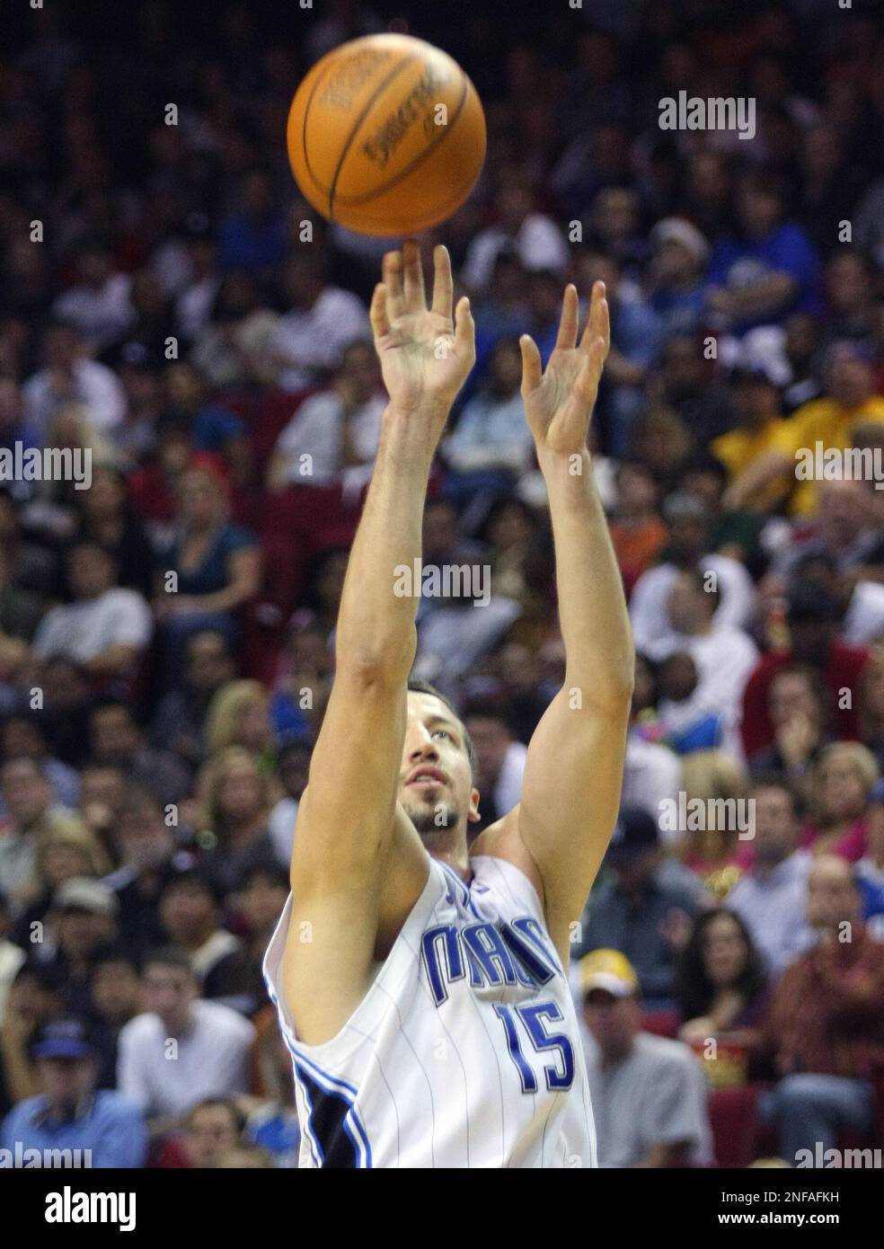Orlando Magic forward Hedo Turkoglu (15), of Turkey, during an NBA ...