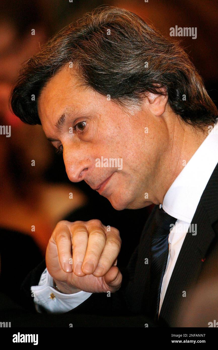 Head of state-run network France Televisions, Patrick de Carolis, is ...