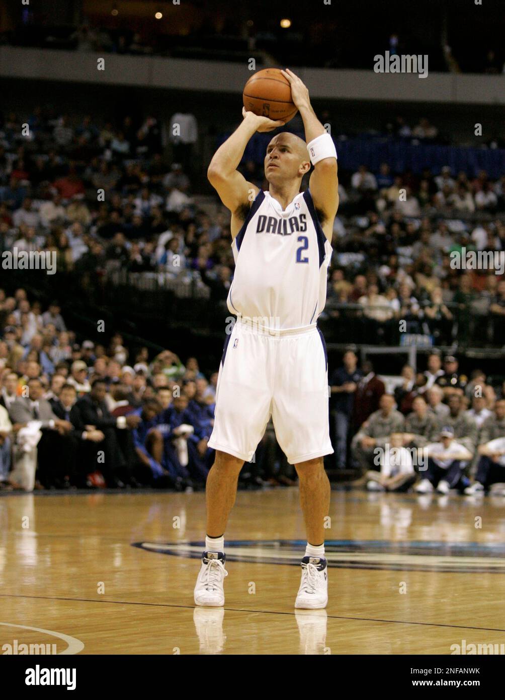 Dallas Mavericks guard Jason Kidd (2) during an NBA basketball game ...