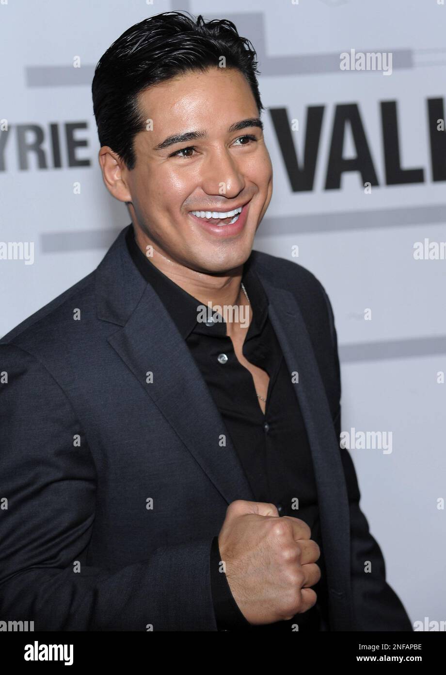 Actor Mario Lopez attends the world premiere of 'Valkyrie' at the Time ...
