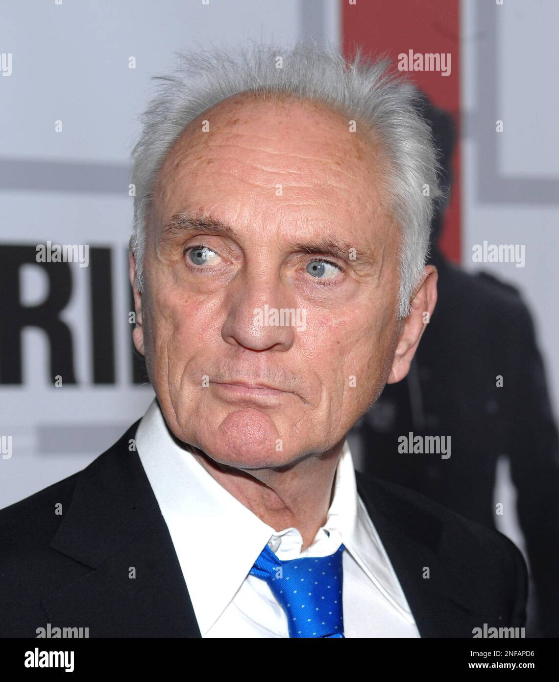 Actor Terence Stamp attends the world premiere of 'Valkyrie' at the ...