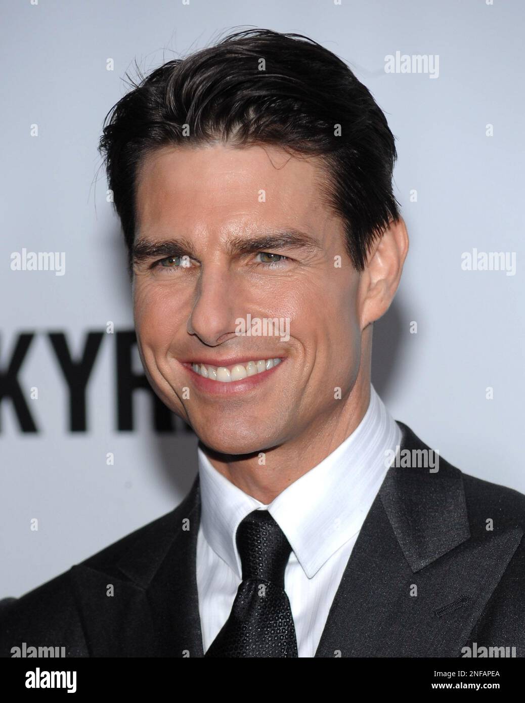 Actor Tom Cruise attends the world premiere of 'Valkyrie' at the Time ...