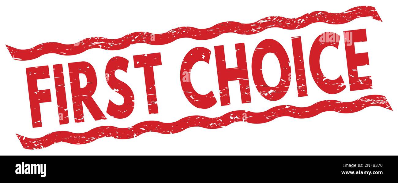 First choice logo hi-res stock photography and images - Alamy