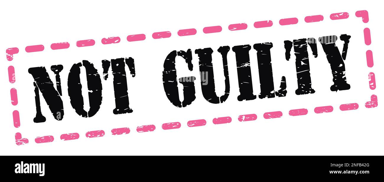Guilty stamp hi-res stock photography and images - Alamy