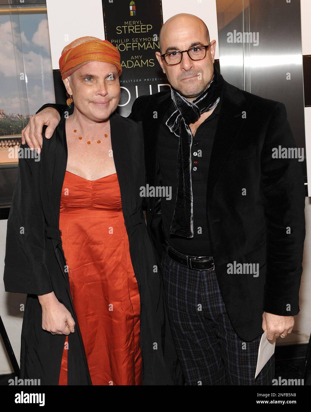 Actor Stanley Tucci and wife Kate Tucci attend a premiere for 'Doubt ...