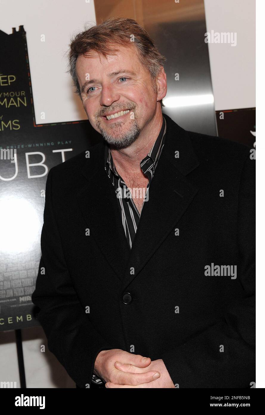 Actor Aidan Quinn attends a premiere for 'Doubt' at the Paris Theatre ...