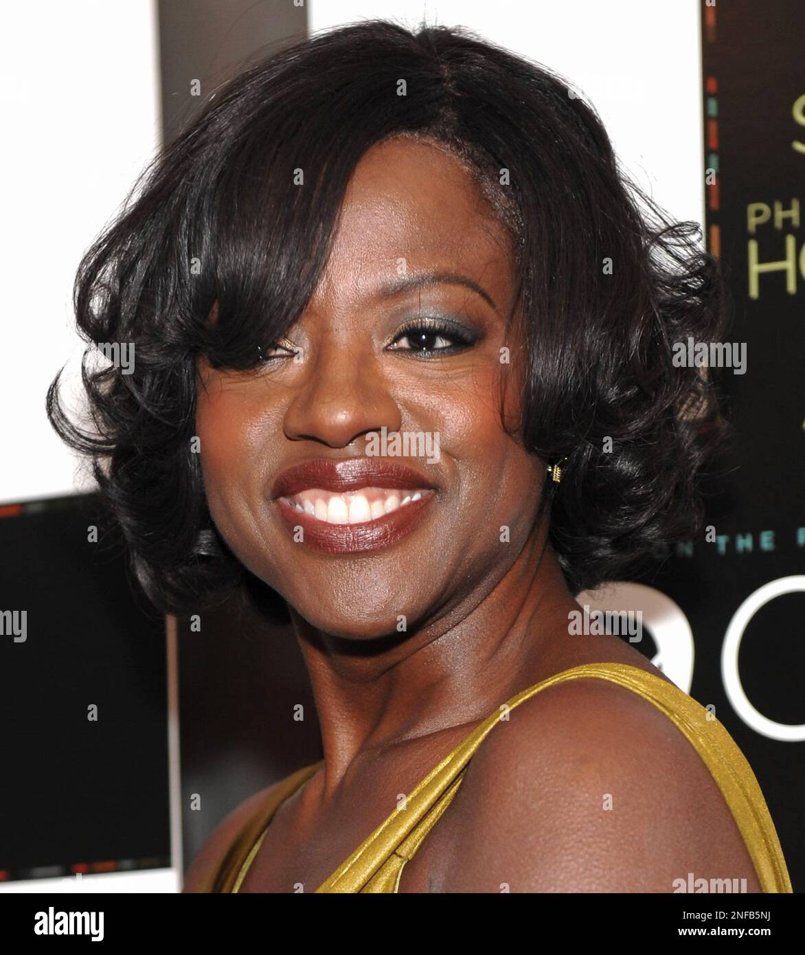 Actress Viola Davis attends a premiere for 'Doubt' at the Paris Theatre ...
