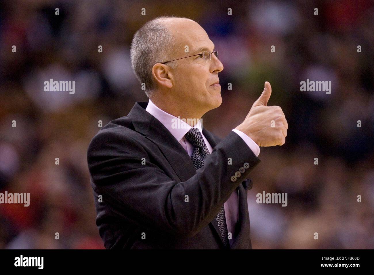Toronto Raptors new head coach Jay Triano gestures during the first ...