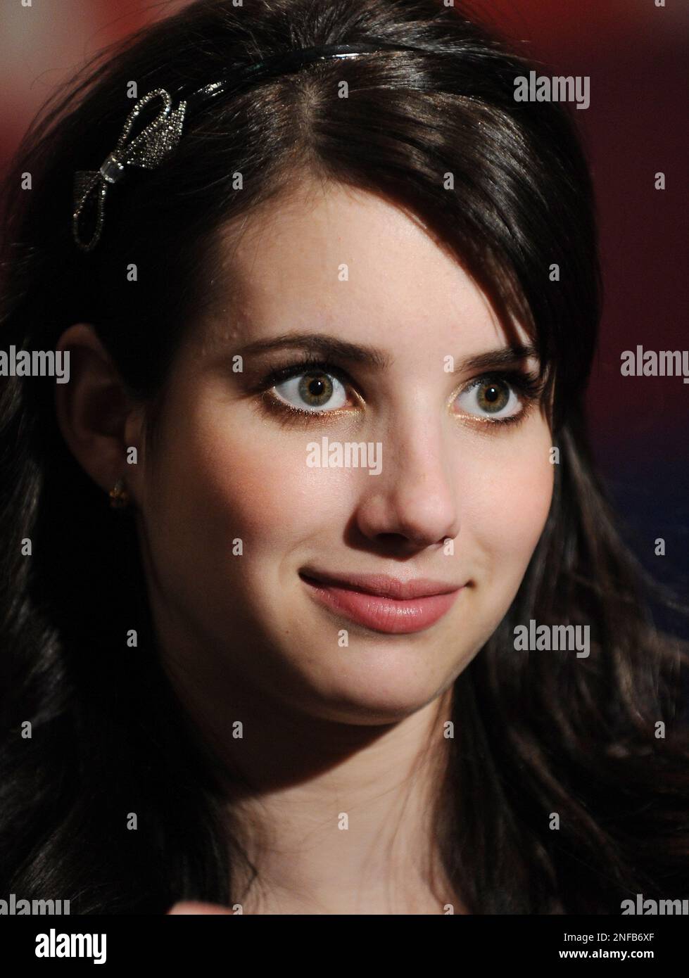 Actress Emma Roberts makes an appearance at FAO Schwarz toy store to ...