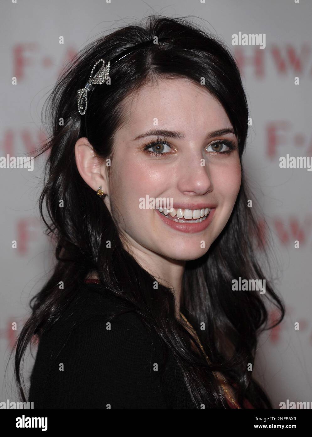 Actress Emma Roberts makes an appearance at FAO Schwarz toy store to ...