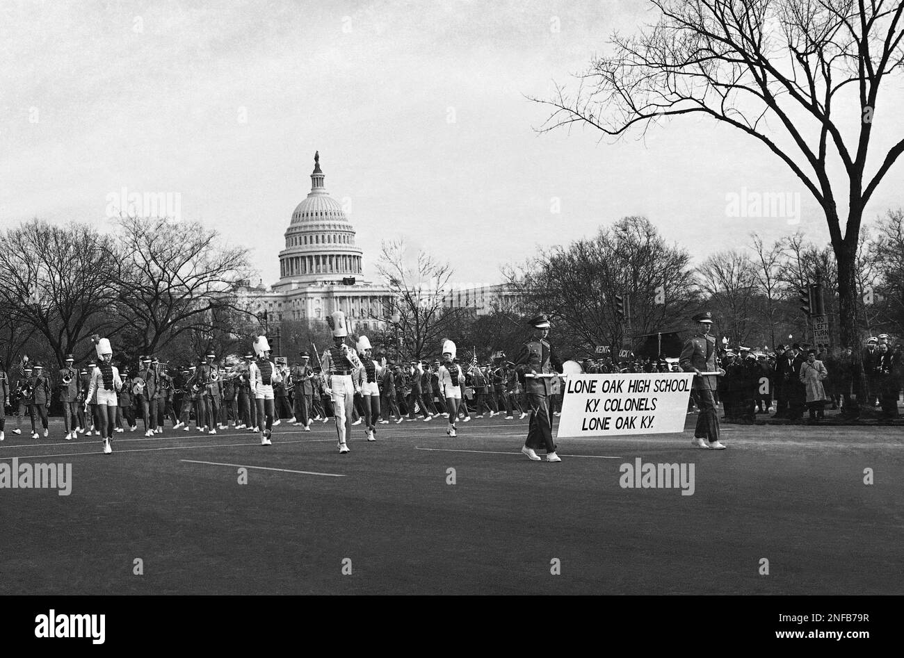 This is the University of Kentucky marching unit seen in the inaugural ...