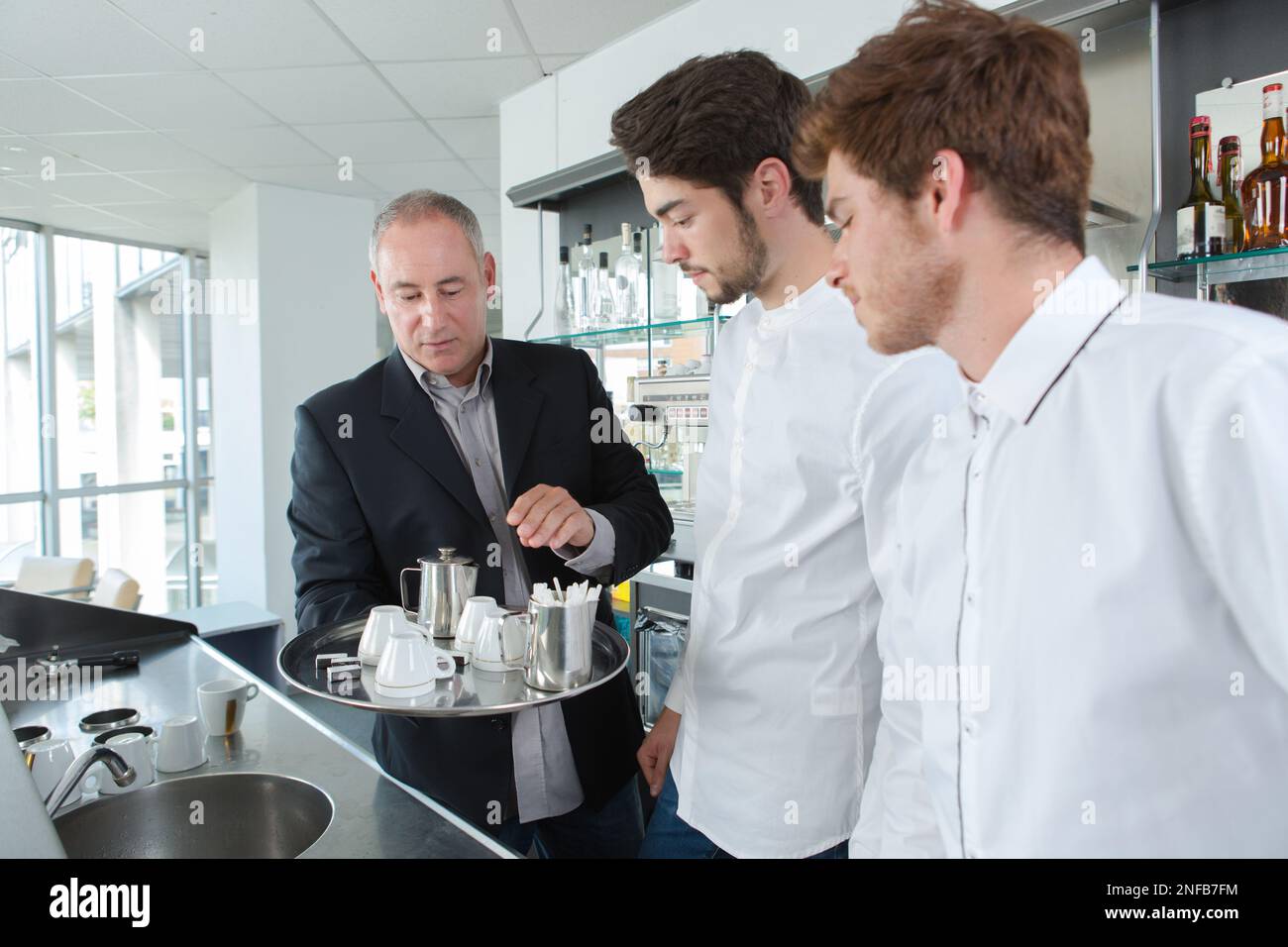 Catering student hi-res stock photography and images - Alamy
